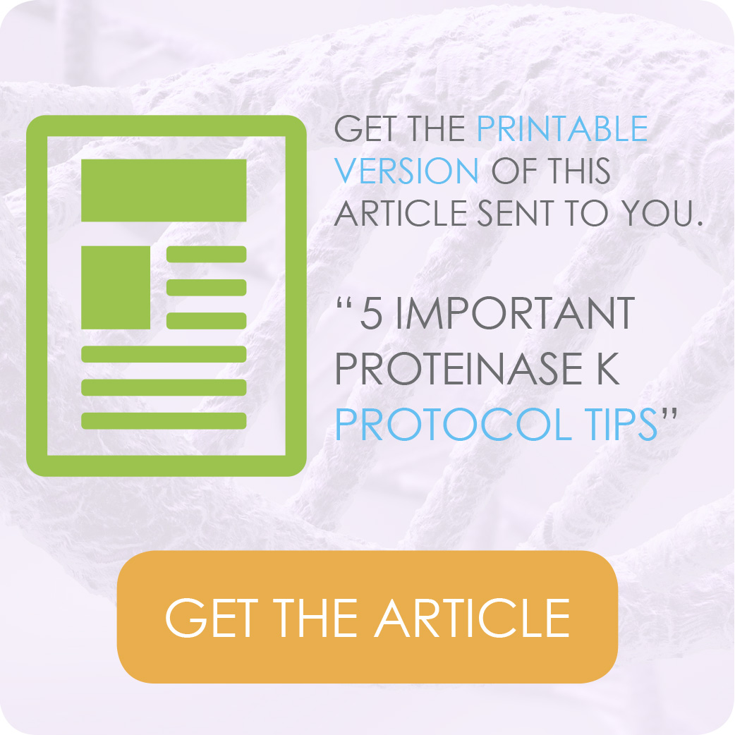 5 Important Proteinase K Protocol Tips | GoldBio